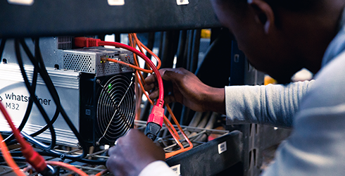 Sustainable Bitcoin Mining & Clean Energy Technologies | Contact CleanSpark